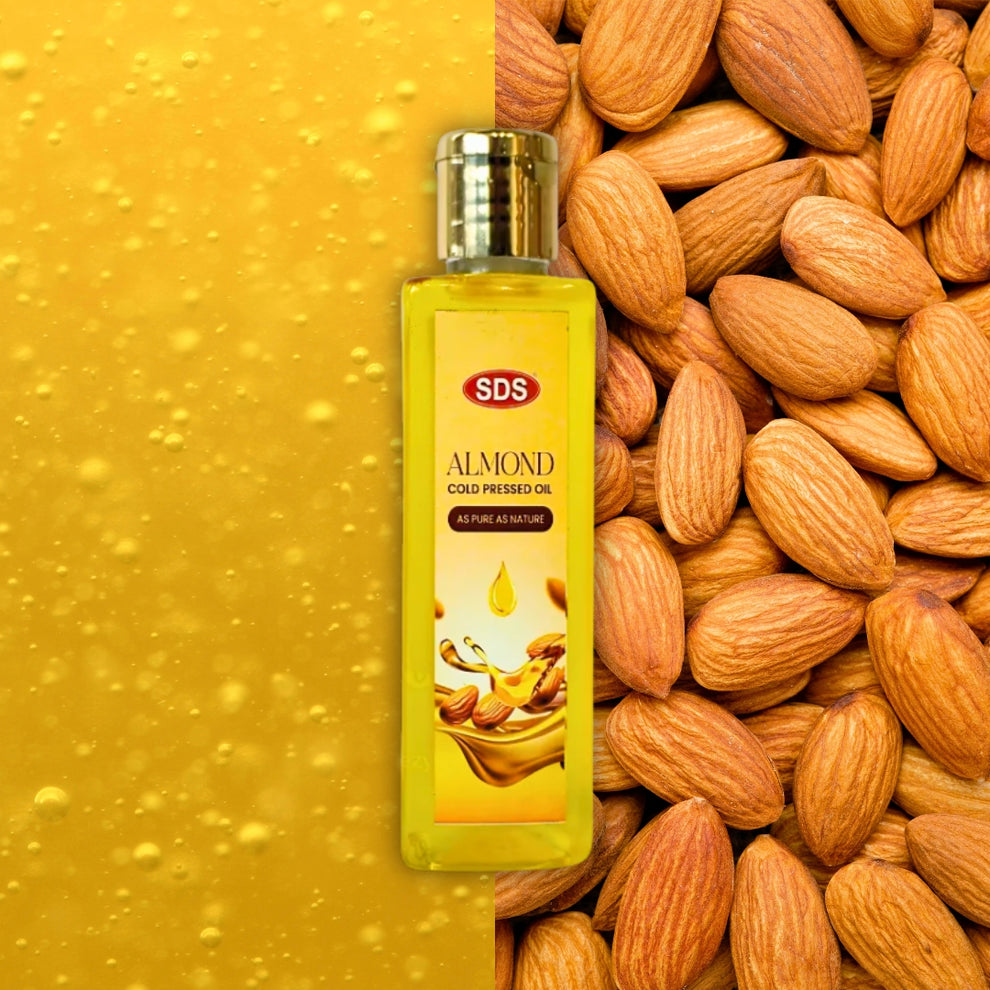 Cold Pressed Almond Oil (100ml) – SDS MASALA
