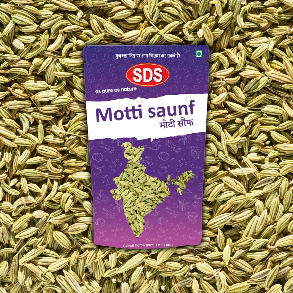 Moti Saunf: Elevate Your Cooking Game with SDS Masala – SDS MASALA