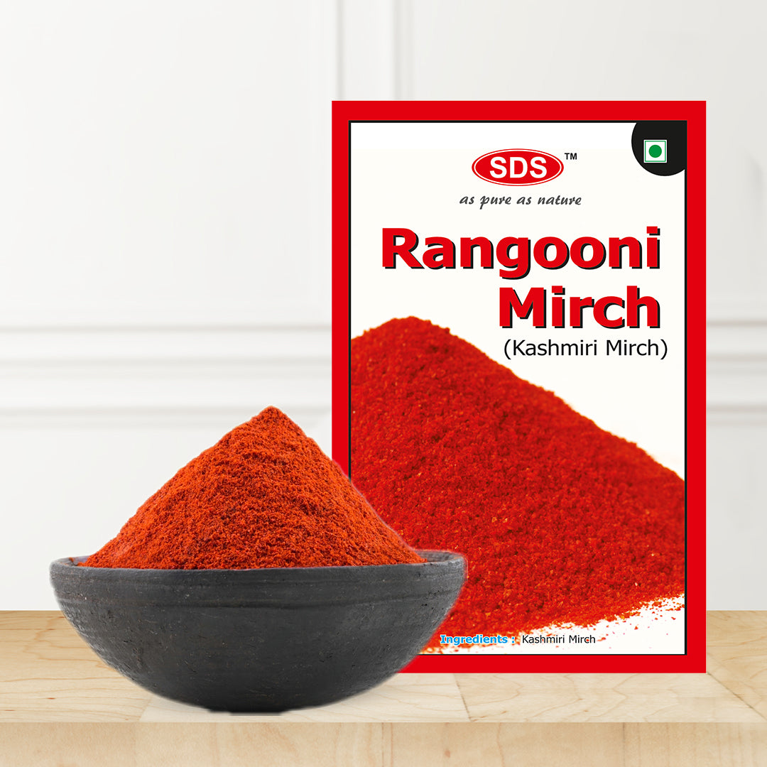 Kashmiri Lal Mirch Powder: Fiery Flavor by SDS Masala – SDS MASALA
